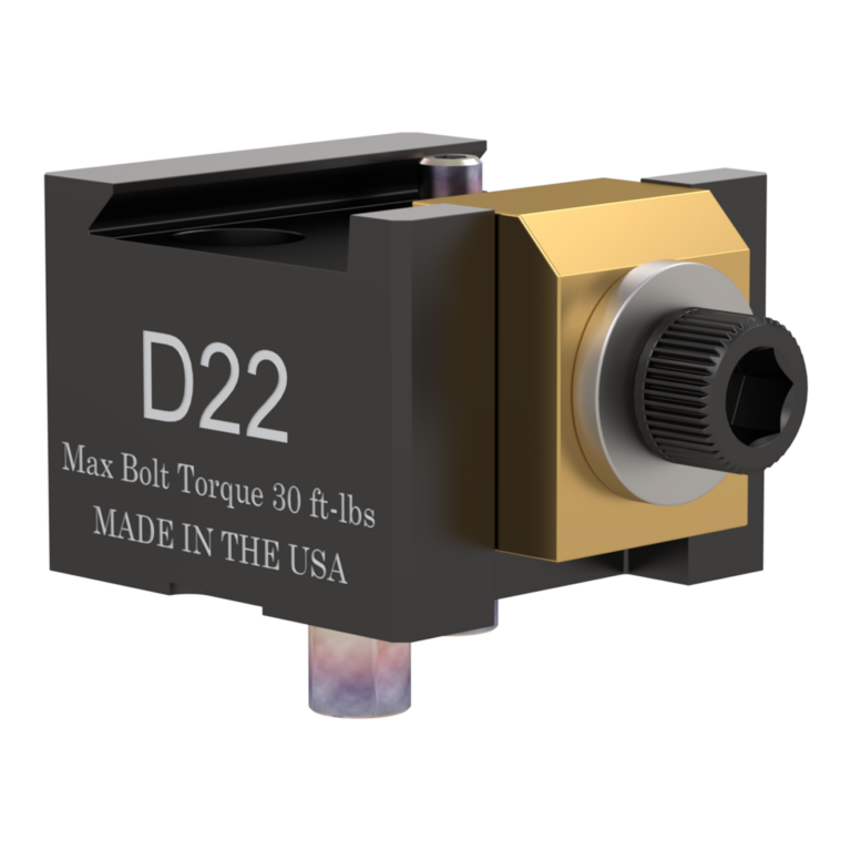 Large Dovetail Fixture - Inch (2” x 2” x 1.5”) - CNC Workholding Solutions