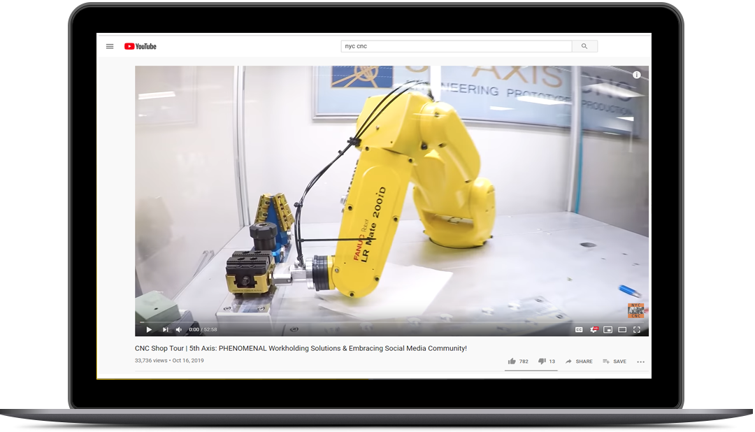 NYC CNC Shop Tour – 5th Axis