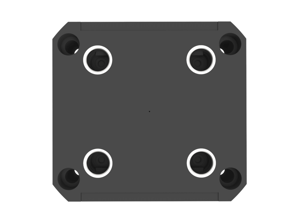 96mm Pneumatic Chuck (Bottom-Port) – 5th Axis