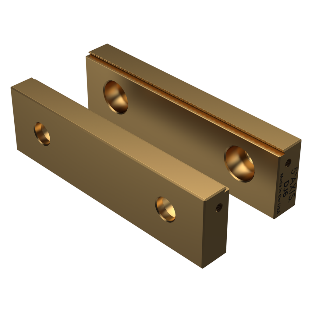 6″ Steel Gripper Jaws - CNC Workholding Solutions