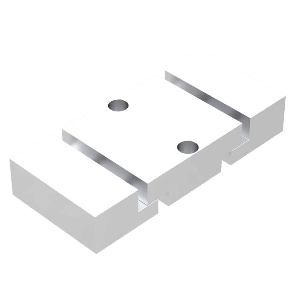 (125.7mm x 258.3mm x 73.4mm) Large Double Station Vise with Machinable ...