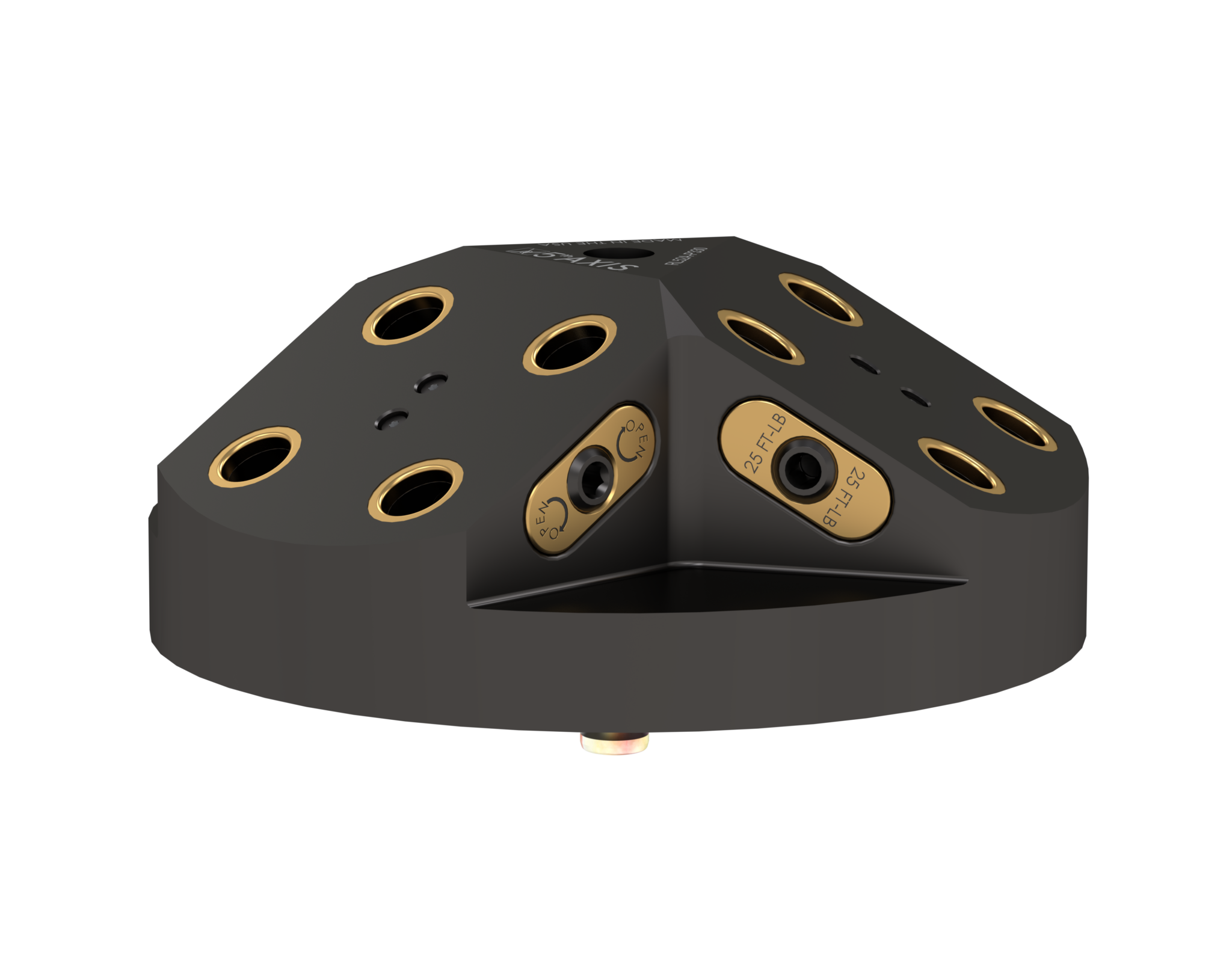 3-Sided Integrated RockLock™ Pyramid (52mm & 96mm) - CNC Workholding ...