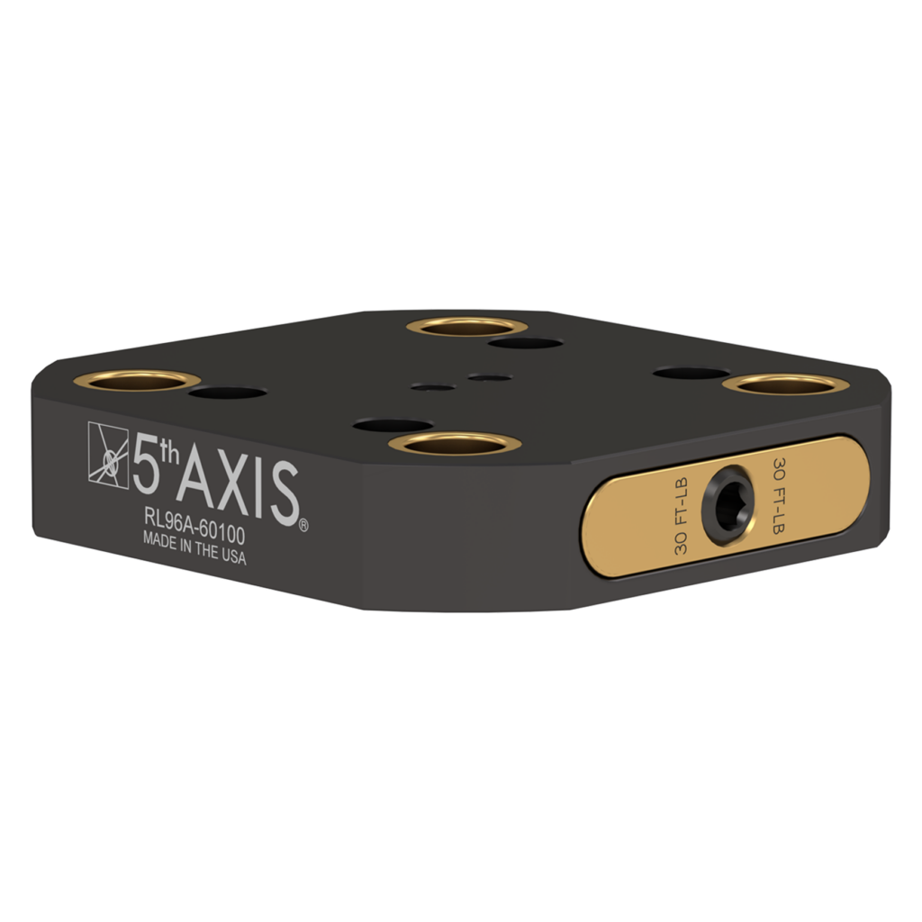 96mm Low Profile Base, Aluminum (Bolt Spacing: 4x M10 at 60° on 100mm ...