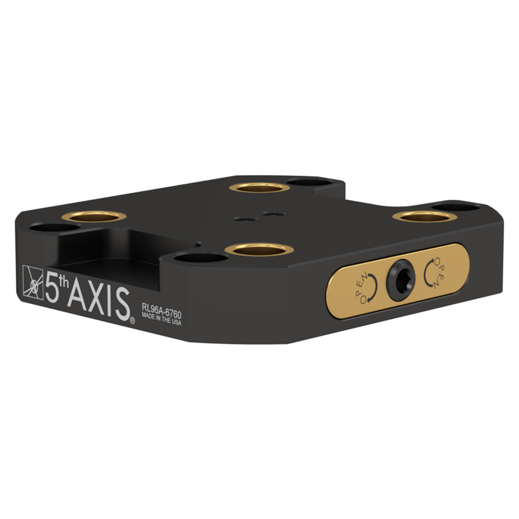 96mm Low Profile Adapter, Aluminum (Mounting: 4x M12 at 60° on 170.11mm ...