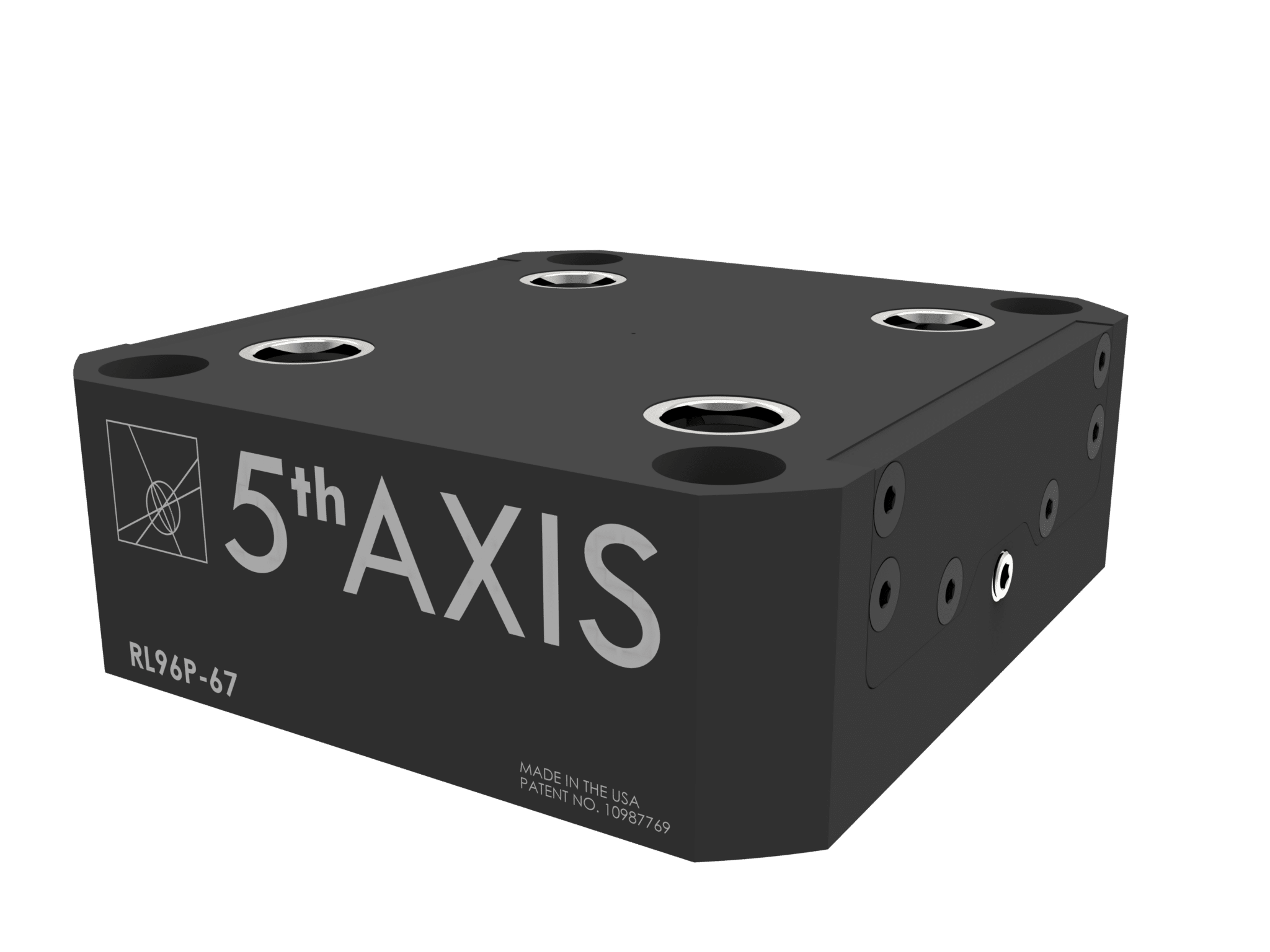 96mm Pneumatic Chuck (Side-Port) - CNC Workholding Solutions