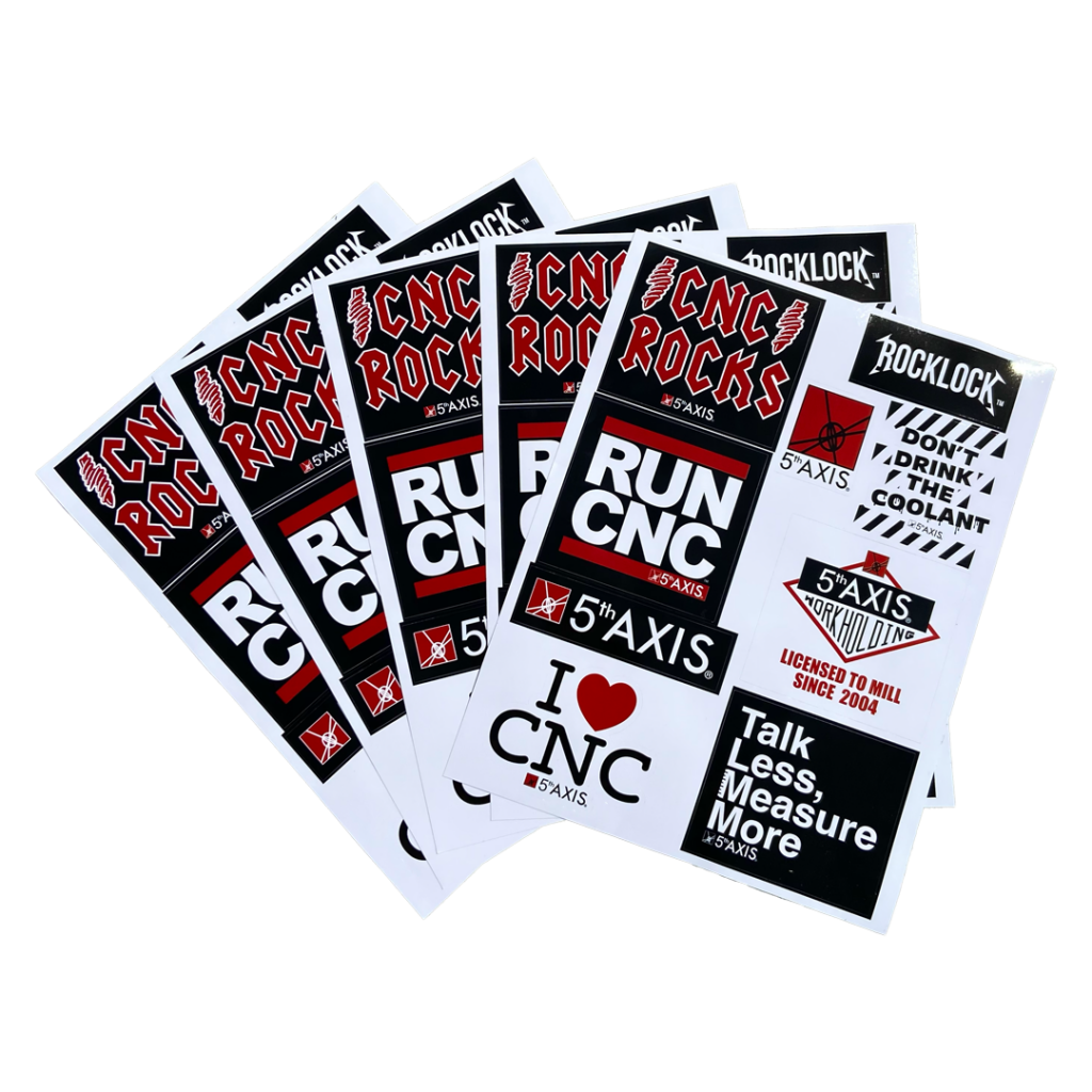 Sticker Sheet - CNC Workholding Solutions